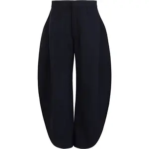 Alaïa Petal Wide Leg Wool Jeans