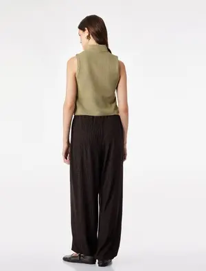 Koton Relaxed Crinkled Jersey Balloon Pants