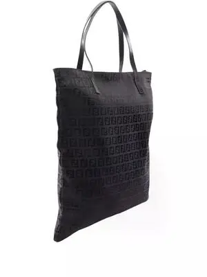 Fendi 2000-2010 Zucchino Canvas Tote Bag
