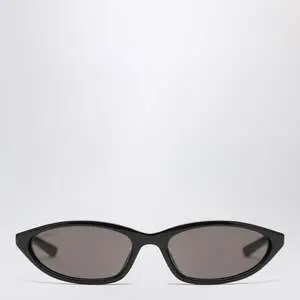 Balenciaga Neo Oval 2.0 Acetate Sunglasses - Black