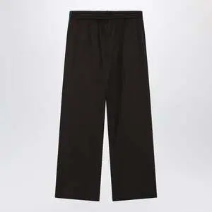 Gucci Deep Chocolate Leisure Trousers In Cotton Jersey