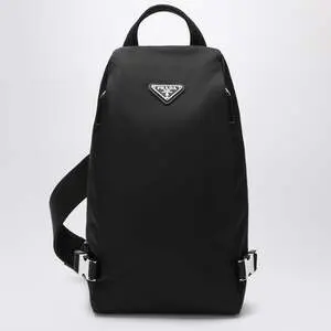 Prada Re-nylon Single-shoulder Backpack - Black