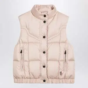 Moncler Doucy Polyester Vest - Pink