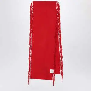 TOTEME Wool And Cashmere Scarf - Red