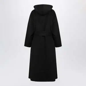 TOTEME Long Wool Coat With Hood