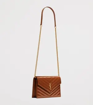 Saint Laurent Small Cassandre Envelope Shoulder Bag