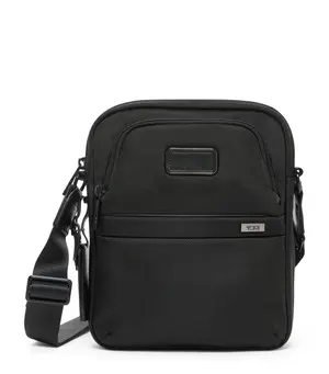 Tumi Medium Alpha 4 Cross-body Bag - Black