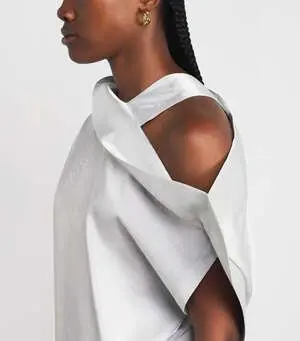 Issey Miyake One-shoulder Mercury Shirt