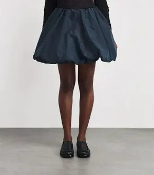 Issey Miyake Correlation Balloon Mini Skirt