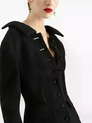 Dolce & Gabbana Single-breasted Wool Cloth Jacket