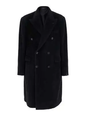 Tagliatore Tech Fabric Notched-lapel Button Jacket For