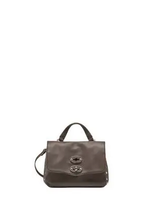 ZANELLATO Structured Leather Top-handle Satchel - Brown