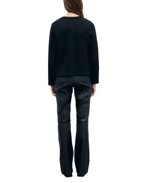 Gerard Darel Roda Patch Pocket Cardigan Sweater