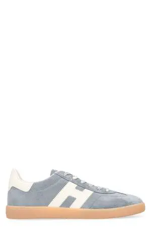 Hogan Retro Suede Runner Sneaker With Padded Tongue
