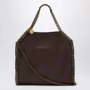 Stella McCartney Mahogany Falabella Mini Tote Bag - Brown