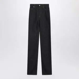 Balenciaga Indigo High-waisted Jeans - Blue