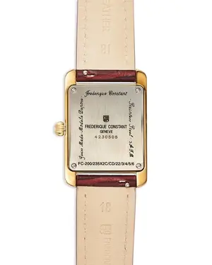 FREDERIQUE CONSTANT Carree Small Seconds Watch, 25mm X 36mm