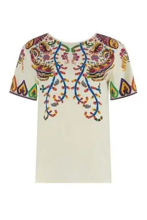 Etro Floral Printed Silk Blouse