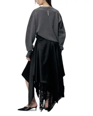 L'EMIUNE Wool & Cashmere V Neck Sweater