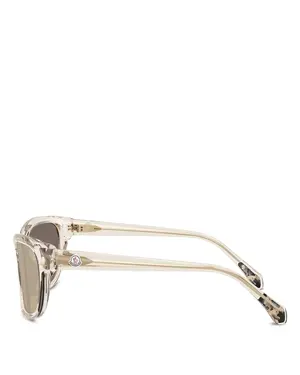 Moncler Butterfly Sunglasses, 58mm