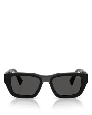 Miu Miu Square Sunglasses, 53mm - Black