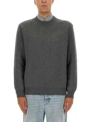 GOLDEN GOOSE Cotton-blend Ribbed Sweater