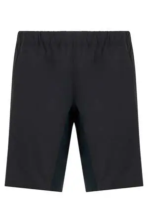 Veilance Straight-cut Lightweight Veil Shorts With Elastic Waistband - Black