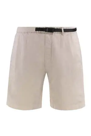Woolrich Wool Blend Easy Cotton Bermuda Shorts With Stretch