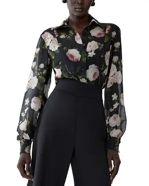 Carolina Herrera Isabella Silk Shirt