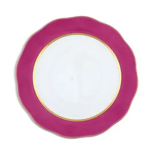 HEREND Charger Plate - Raspberry