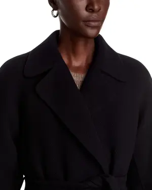 Theory Belted Coat In Wool & Cashmere