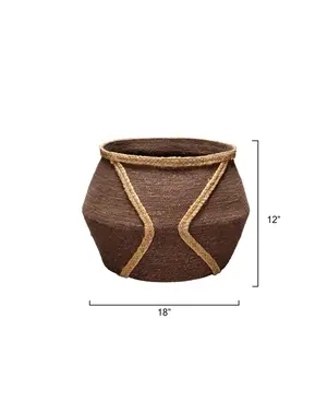 JAMIE YOUNG CO. Python Seagrass Basket