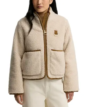 Barbour Elenora Casual Fleece Jacket - Ecru