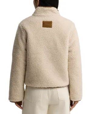 Barbour Elenora Casual Fleece Jacket - Ecru