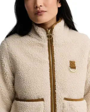 Barbour Elenora Casual Fleece Jacket - Ecru