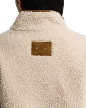 Barbour Elenora Casual Fleece Jacket - Ecru