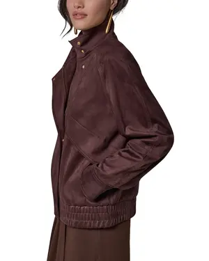 Donna Karan New York Faux Suede Jacket