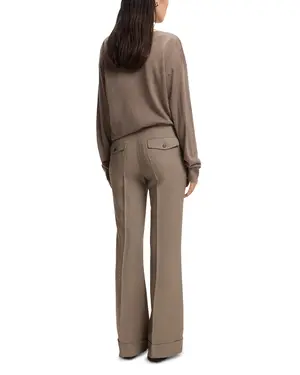 Hugo Boss Talia Flare Cuffed Pants