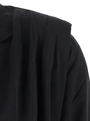 Ba&sh Cadie Pleated Long-sleeve Top