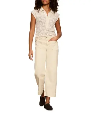 Sanctuary Everyday Muse Collared Lace Tee