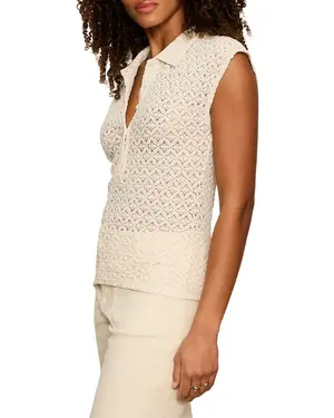 Sanctuary Everyday Muse Collared Lace Tee