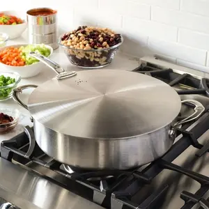 HESTAN Provisions Stainless Steel 12.5 Universal Lid