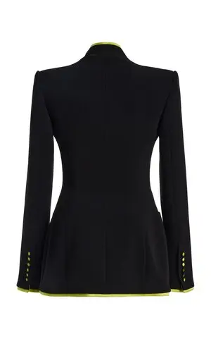 SERGIO HUDSON Single-breasted Blazer With Edge Detail - Multi