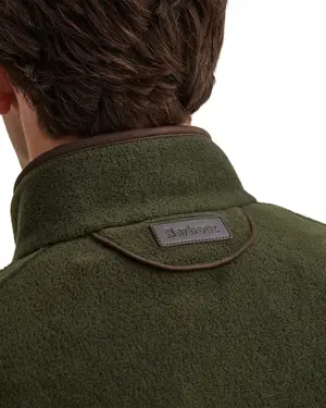 Barbour Langdale Stand Collar Zip Jacket - Forest
