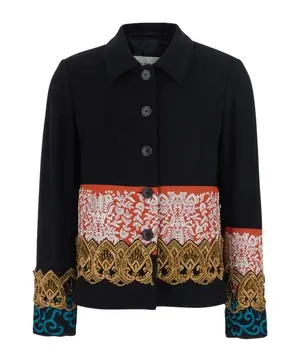 Dries Van Noten Long-sleeve Casual Jacket - Black