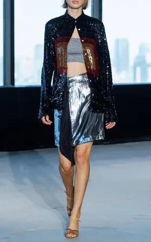 ZANKOV Jimmy Micro Sequin Top