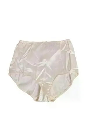 Dolce & Gabbana Quilted Silk Briefs - Neutrals