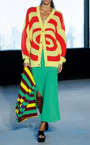 ZANKOV Freda Ottoman Midi Skirt