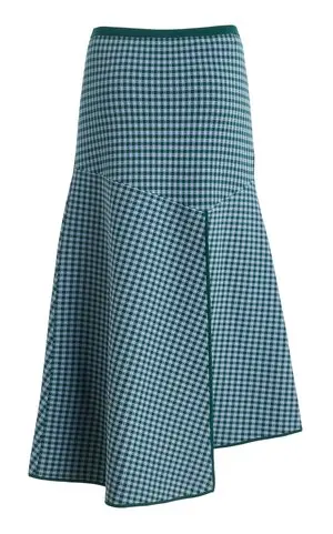 ZANKOV Freda Jacquard Midi Skirt