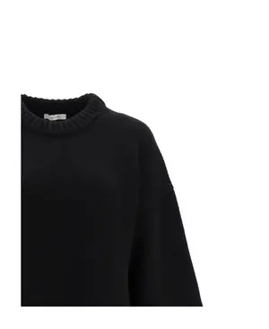 THE ROW Puff-sleeved Crewneck Jumper